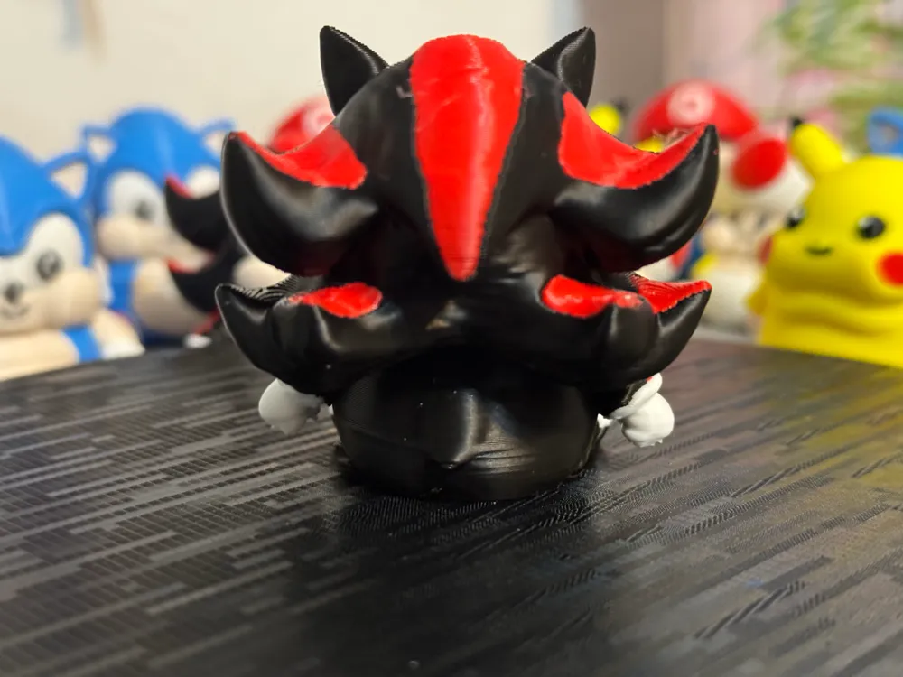 Chubby Chibis - Shadow the Hedgehog by im.jackharvest - MakerWorld