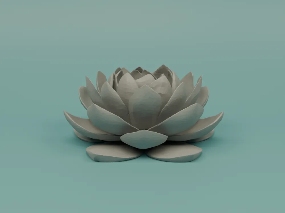 Lotus Flower Decoration by Speedrun Studio - MakerWorld