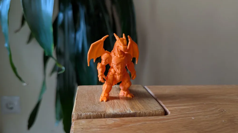 Mecha Charizard - Pokemon by Damago MakerWorld: Download Free 3D Models