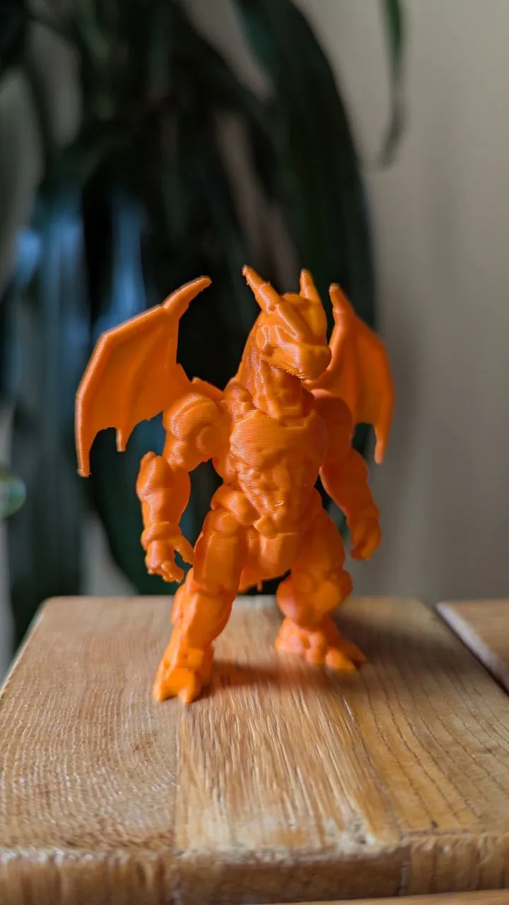 Mecha Charizard - Pokemon by Damago MakerWorld: Download Free 3D Models