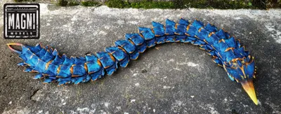 Articulated Ice Worm Leviathan - Subnautica by MagniModels MakerWorld ...