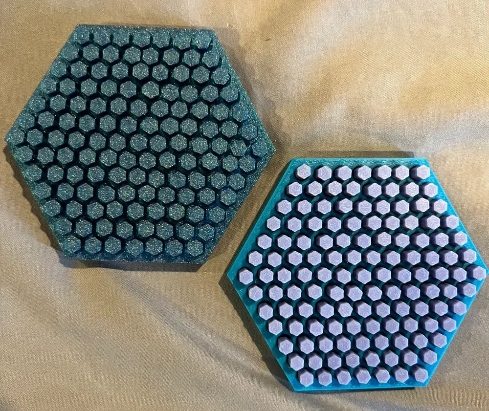 Hex Mini Push-Pin Fidget Toy 2.0 Remixed by joeywastaken5 - MakerWorld