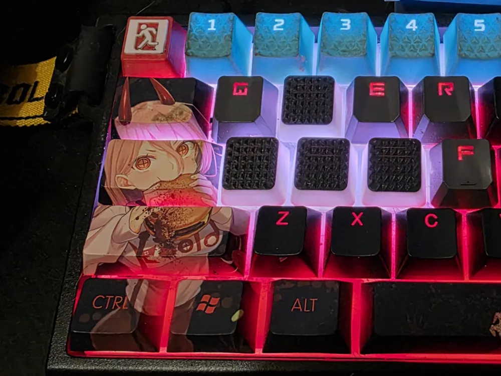 Textured Key Cap For FPS games - Free 3D Print Model - MakerWorld