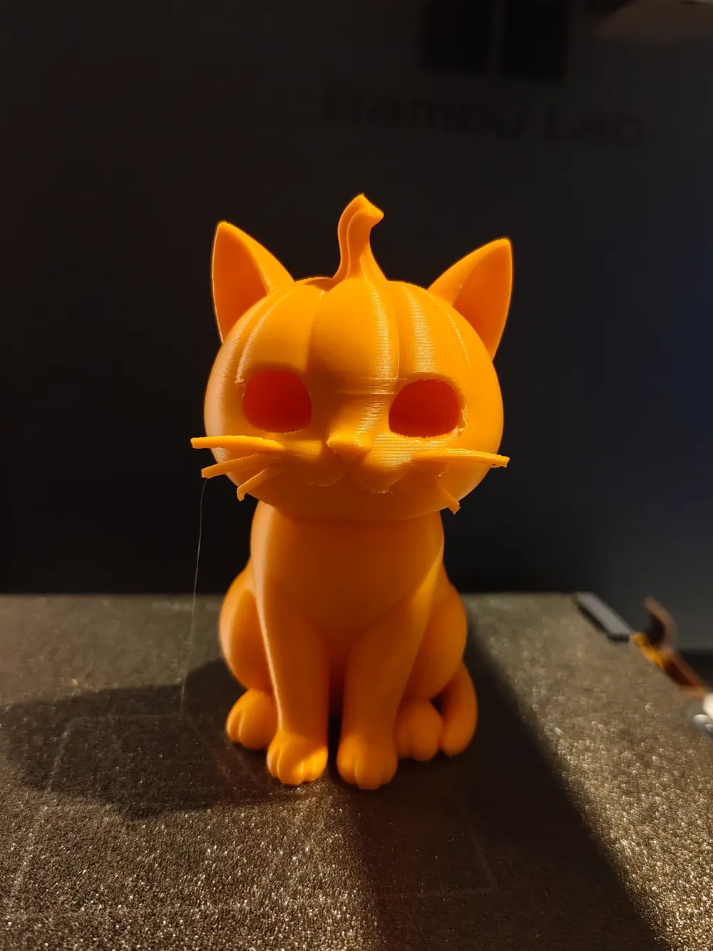 Cute Pumpkin Cat by WoodquarterLabs MakerWorld: Download Free 3D Models