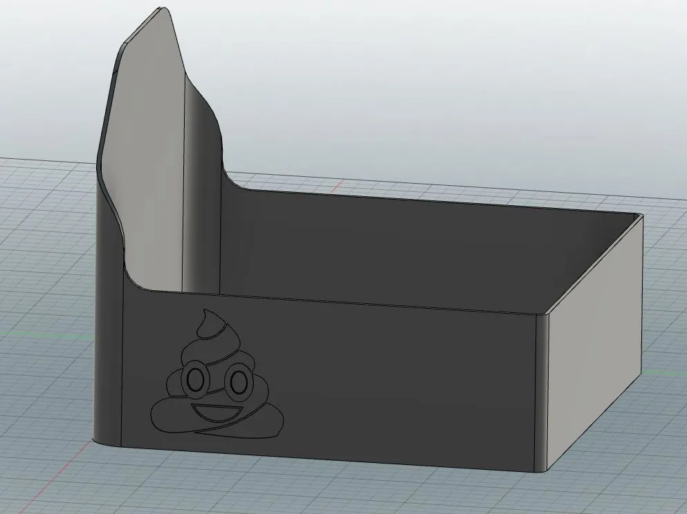 A1 Mini Poopbox small with Poop-Logo by raphineu - MakerWorld