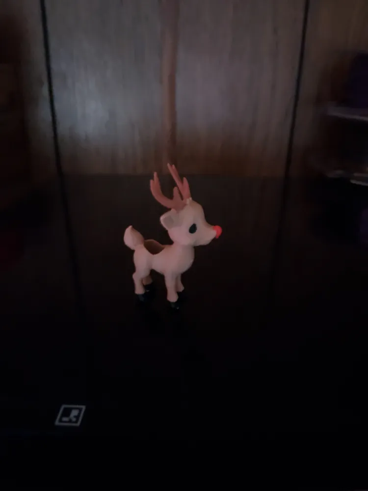 Rudolf Red Nosed Reindeer straw topper - Free 3D Print Model - MakerWorld