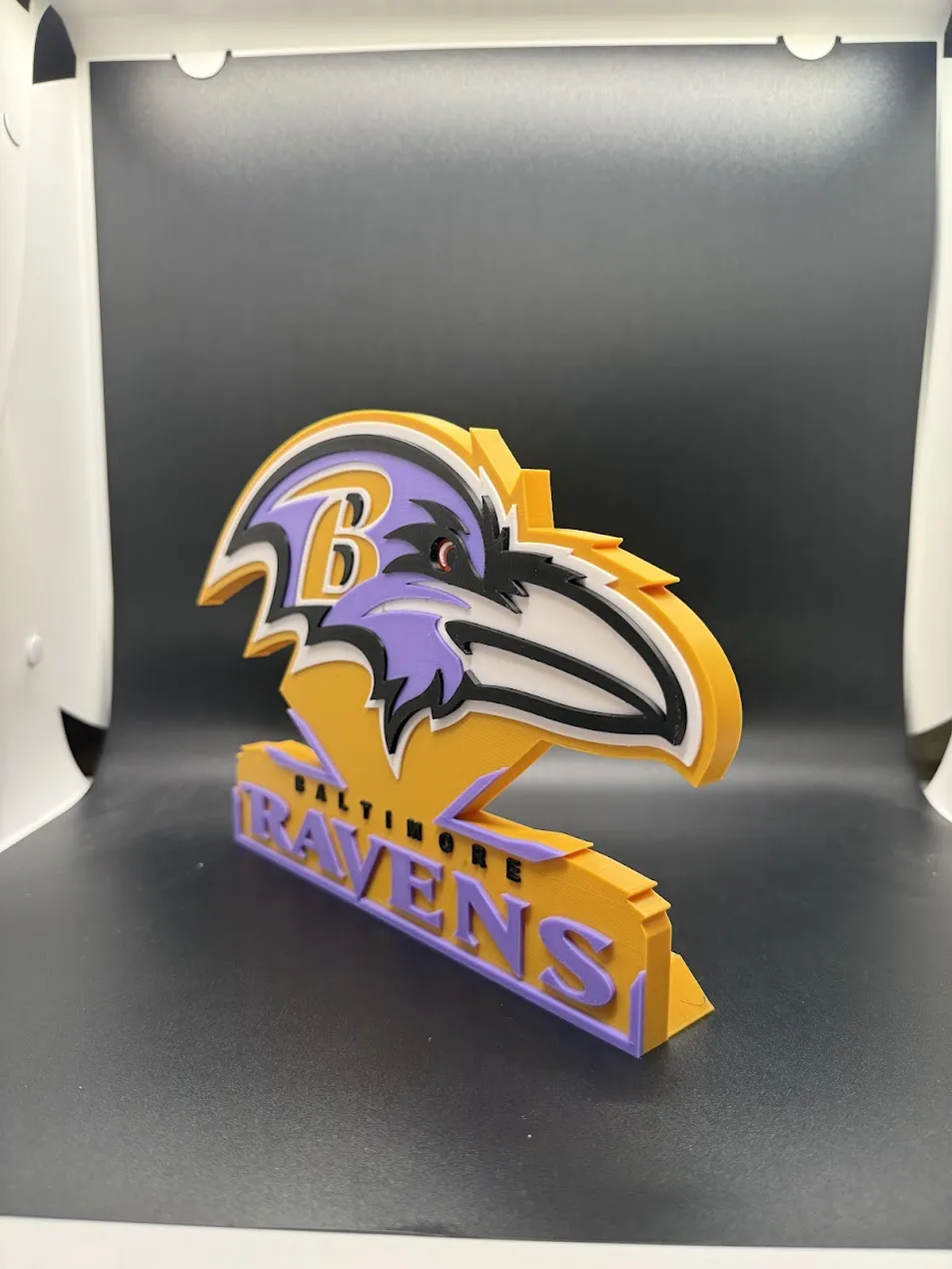 Soporte o arte de pared con el logotipo de los Baltimore Ravens ...