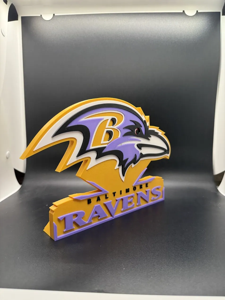Soporte o arte de pared con el logotipo de los Baltimore Ravens ...