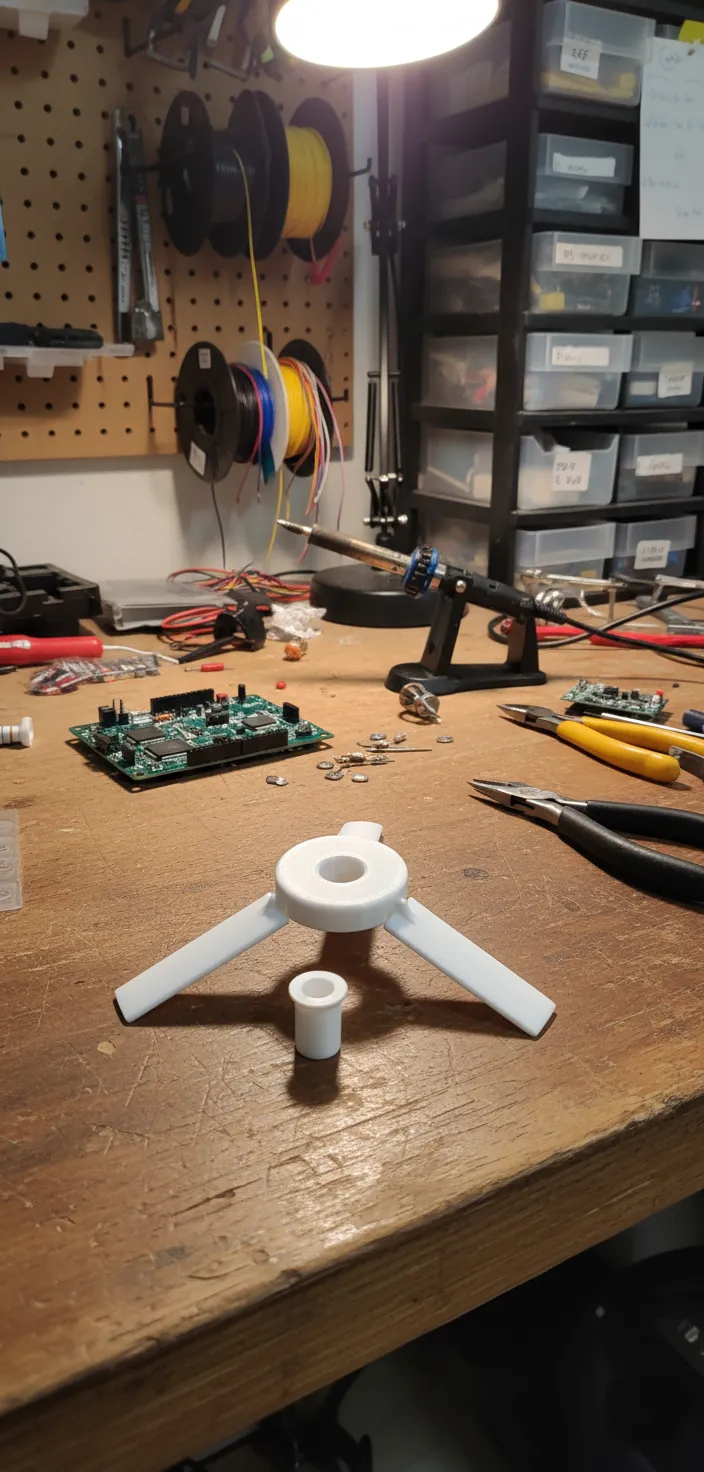 Pau de Selfie em Tripé: Suporte de Smartphone Impresso em 3D - Modelo ...