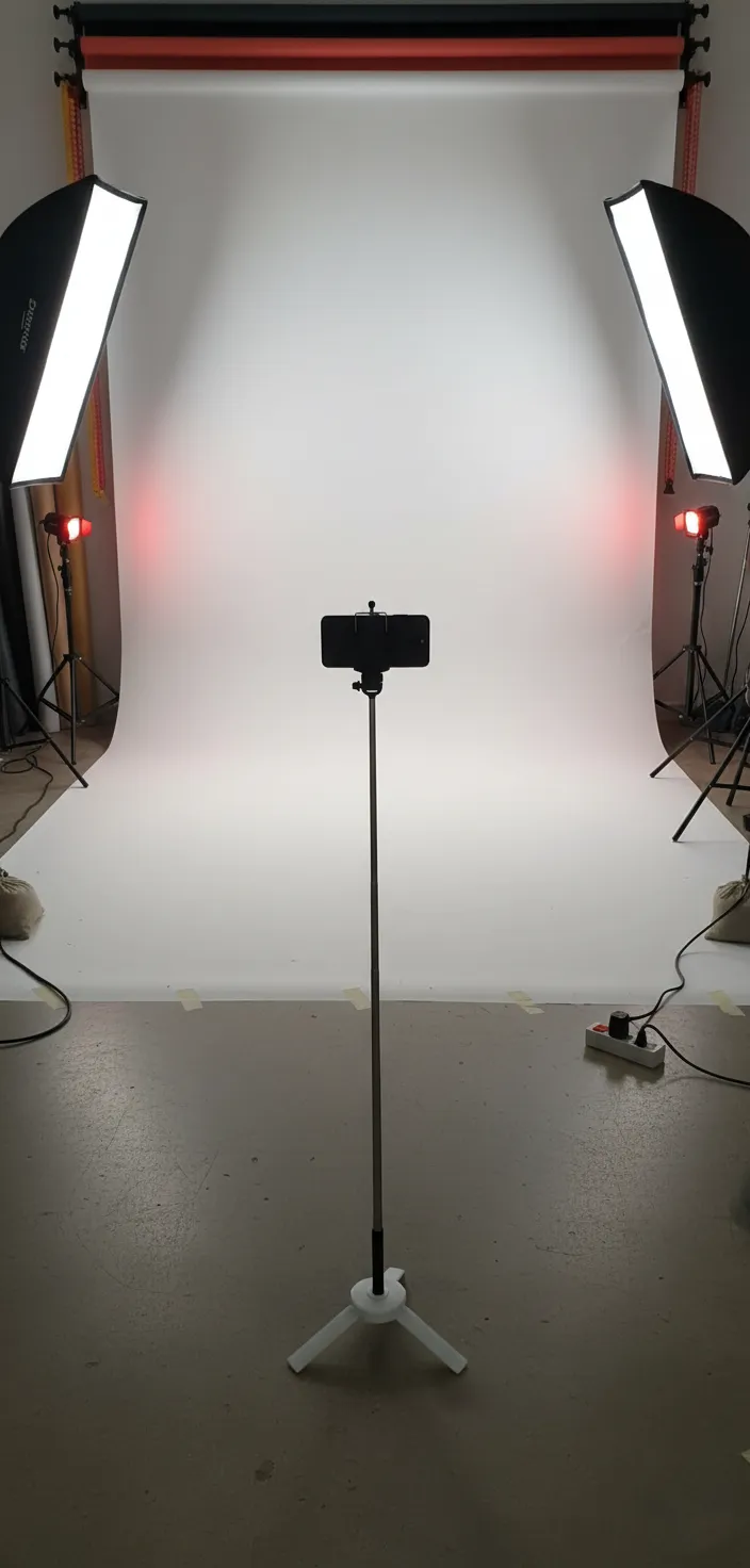 Pau de Selfie em Tripé: Suporte de Smartphone Impresso em 3D - Modelo ...