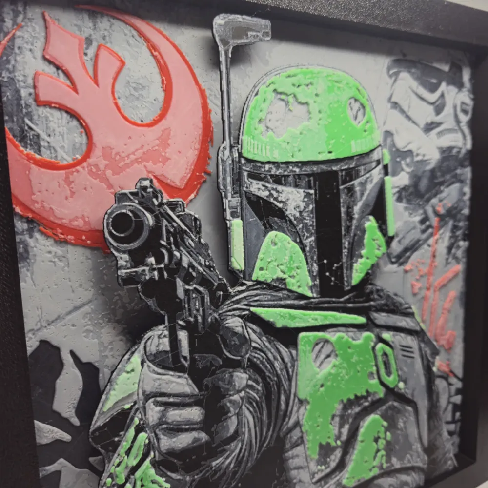 Boba Fett Shadowforge by LoFi Layers MakerWorld: Download Free 3D Models