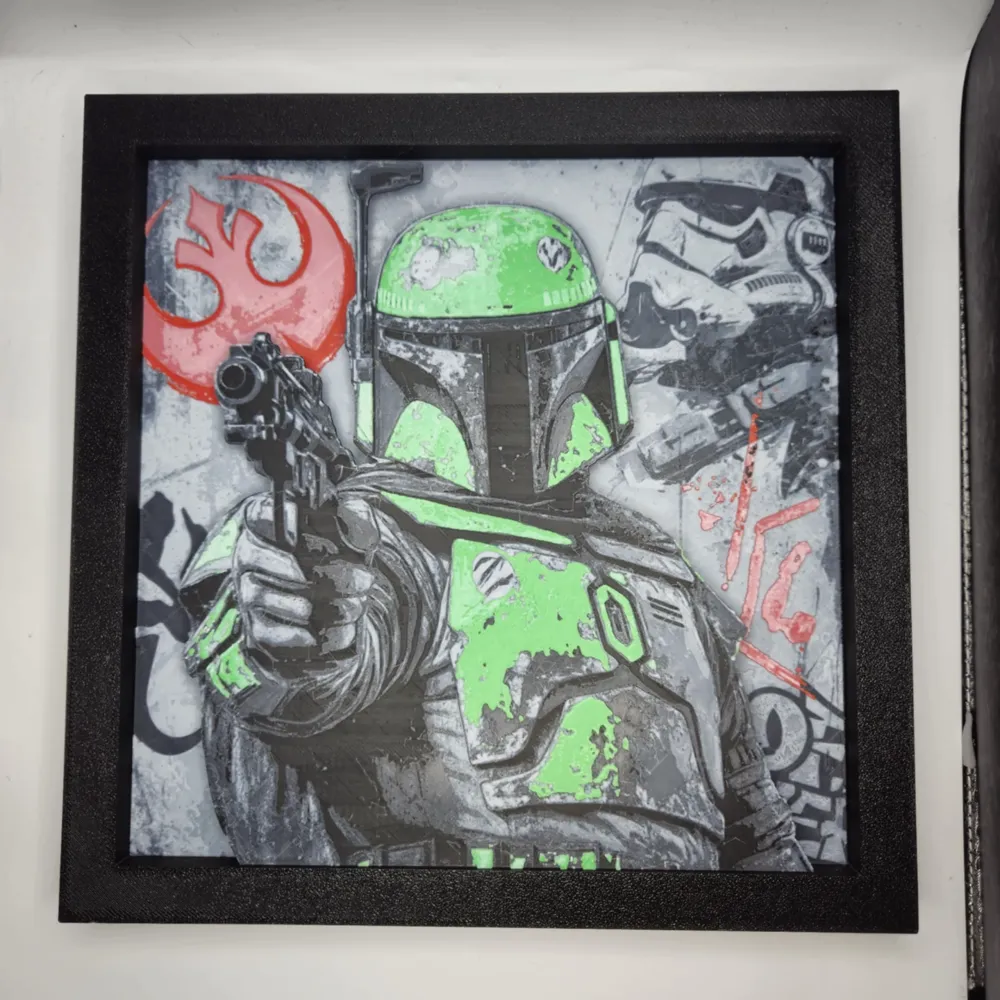 Boba Fett Shadowforge by LoFi Layers MakerWorld: Download Free 3D Models