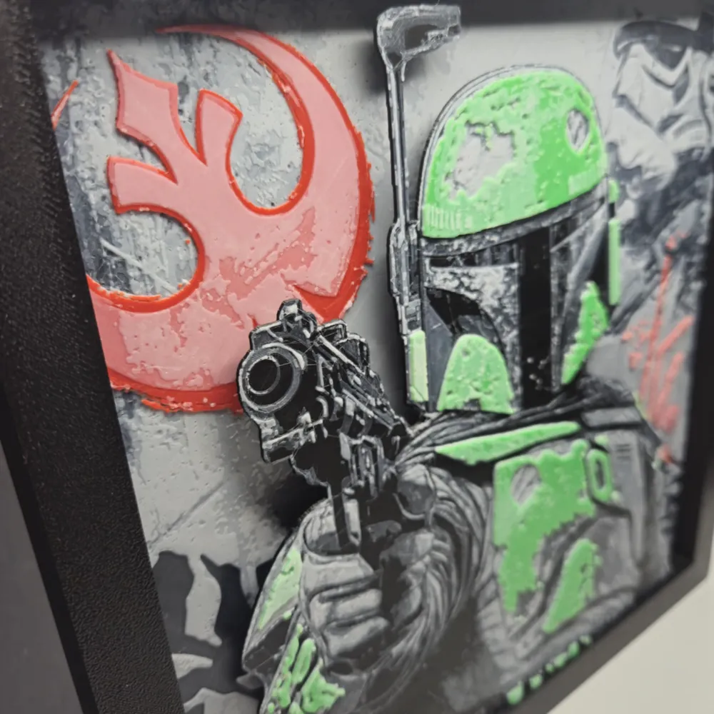 Boba Fett Shadowforge by LoFi Layers MakerWorld: Download Free 3D Models