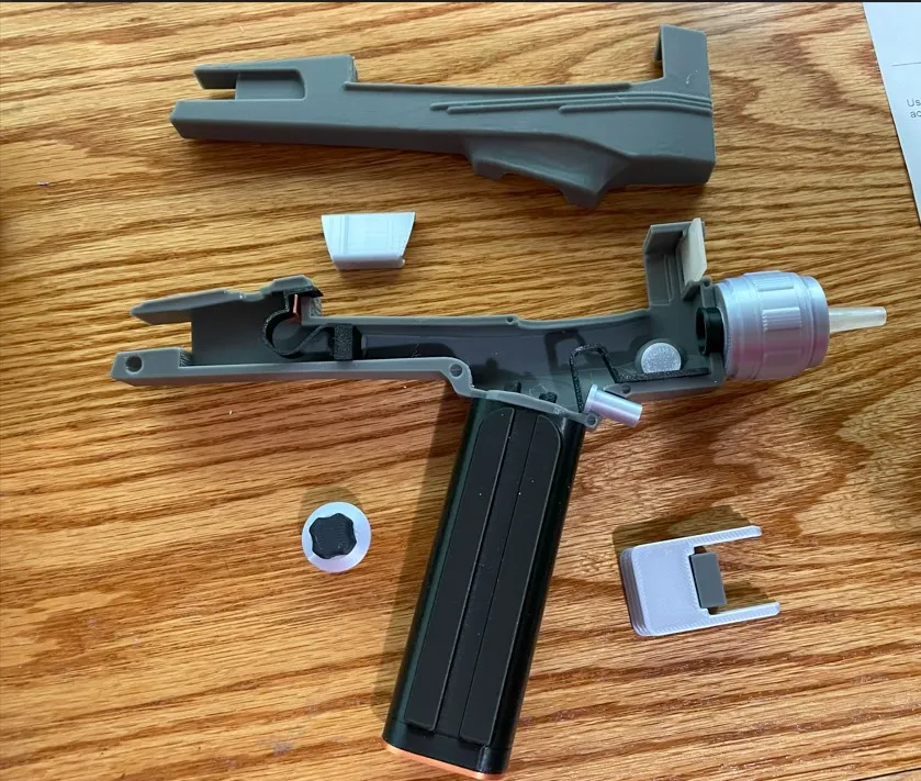 Star Trek TOS - Hand Phaser Type II Body Remixed by Mr. Scott ...