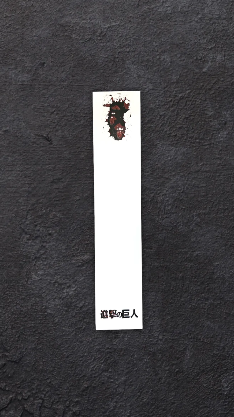 Bookmark - Attack on Titan by Xemedi - MakerWorld