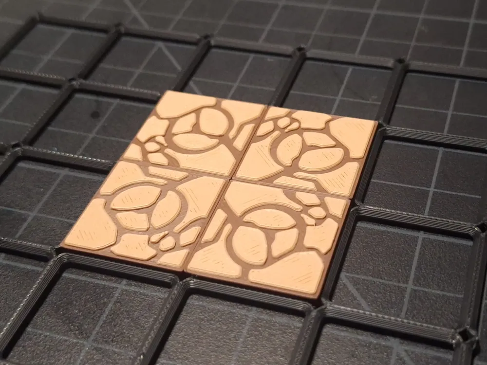 Stone Tiles For RPG Grids by Dave0616 MakerWorld: Download Free 3D Models