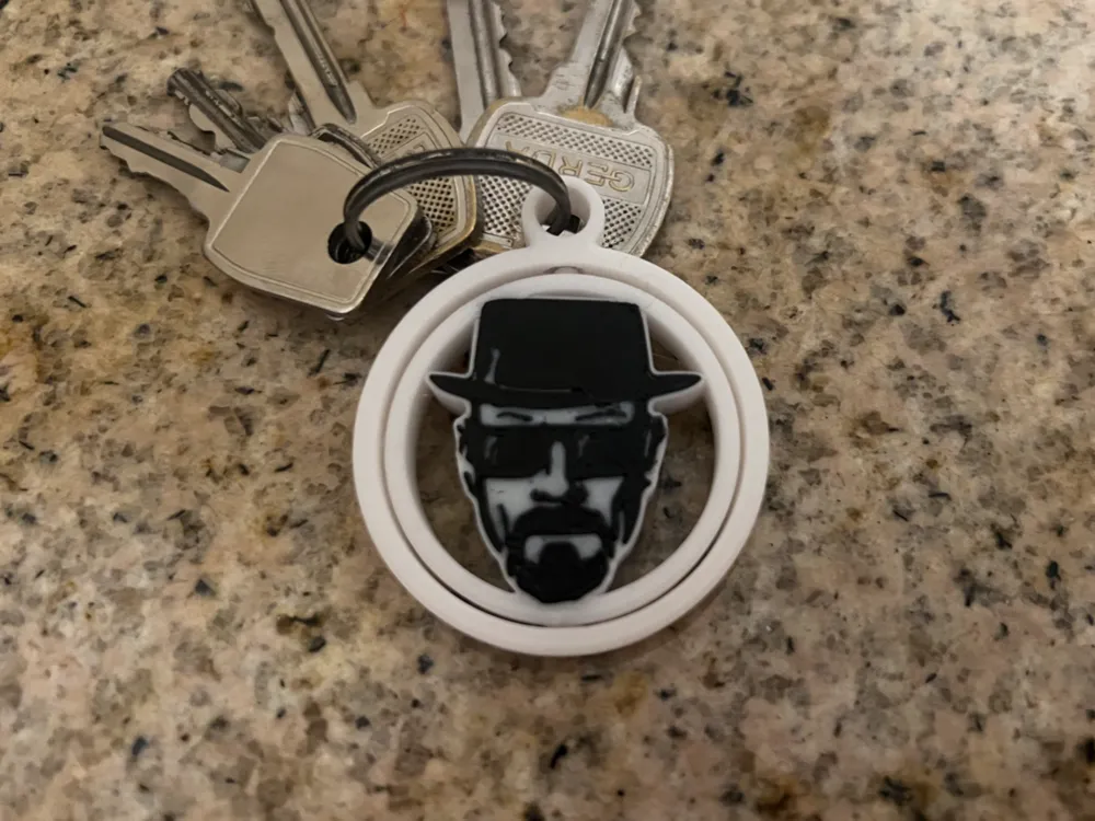 Keychain Breaking Bad Walter White by kobosiek - MakerWorld