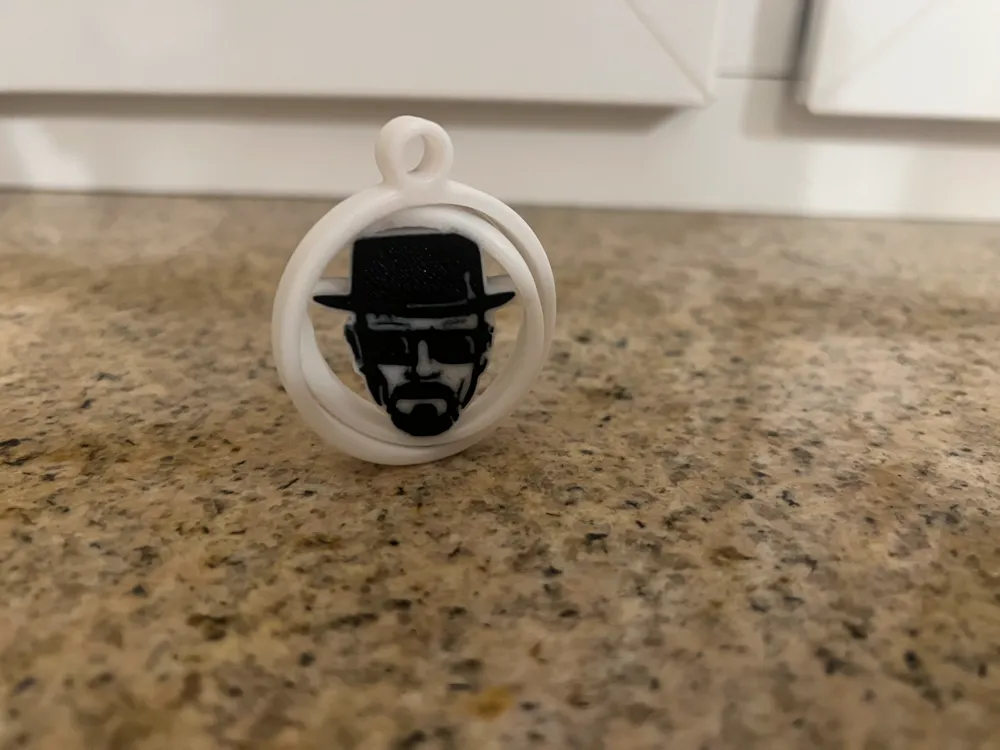 Keychain Breaking Bad Walter White by kobosiek - MakerWorld