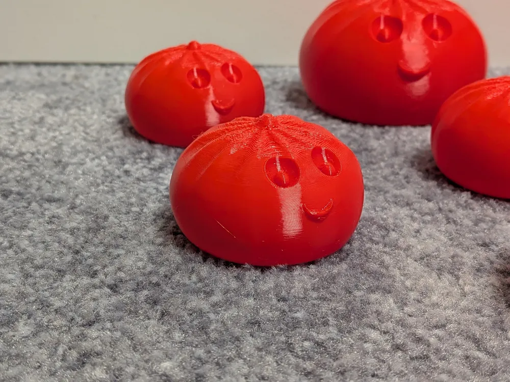 Indestructible TPU Anti-Stress Bao Dumpling - Free 3D Print Model ...