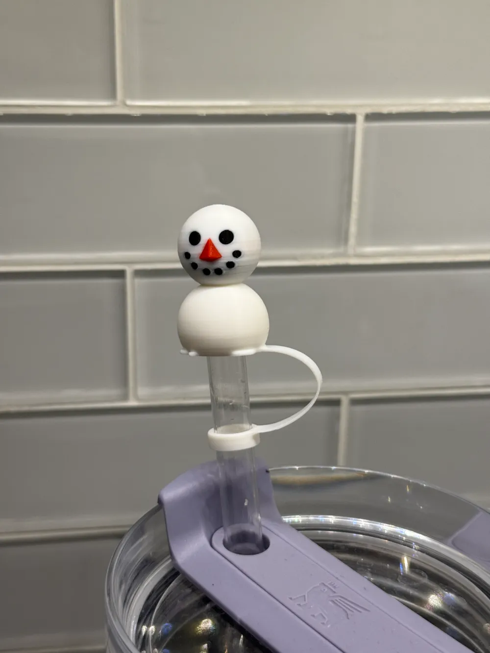 ACNH Perfect Snowboy Stanley Straw Topper by Hewstan - MakerWorld