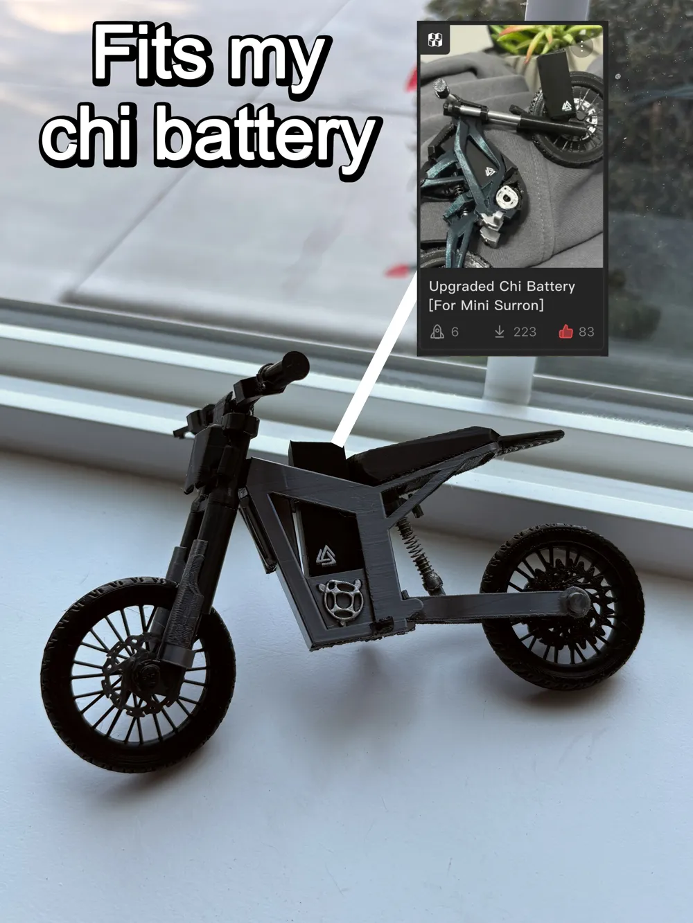Mini Tuttio Soleil 01 (Electric Dirt Bike) - Free 3D Print Model ...