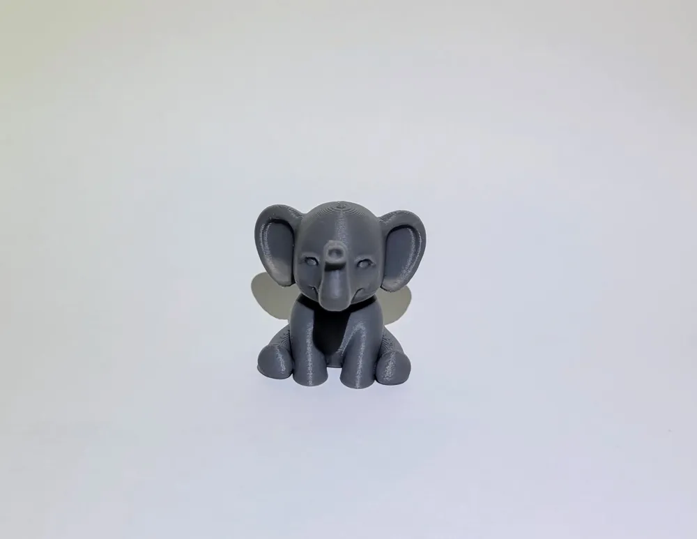 Cute little elephant - Free 3D Print Model - MakerWorld