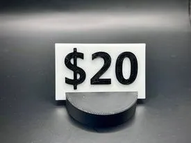 Price Tag Signs (Two Color) by Geek Genius Collective - MakerWorld