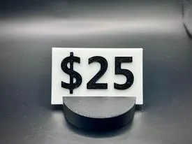 Price Tag Signs (Two Color) by Geek Genius Collective MakerWorld ...