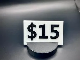 Price Tag Signs (Two Color) by Geek Genius Collective MakerWorld ...