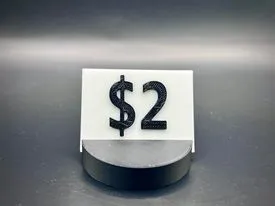 Price Tag Signs (Two Color) by Geek Genius Collective - MakerWorld