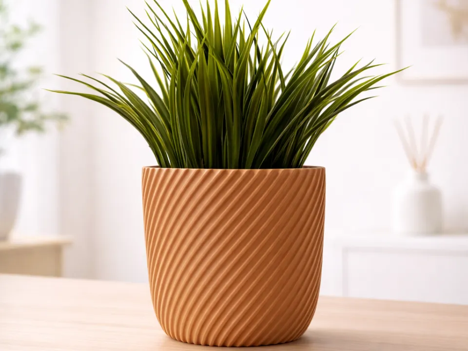 Spiral Inner Pot – IKEA FEJKA Planter 9cm - Free 3D Print Model ...