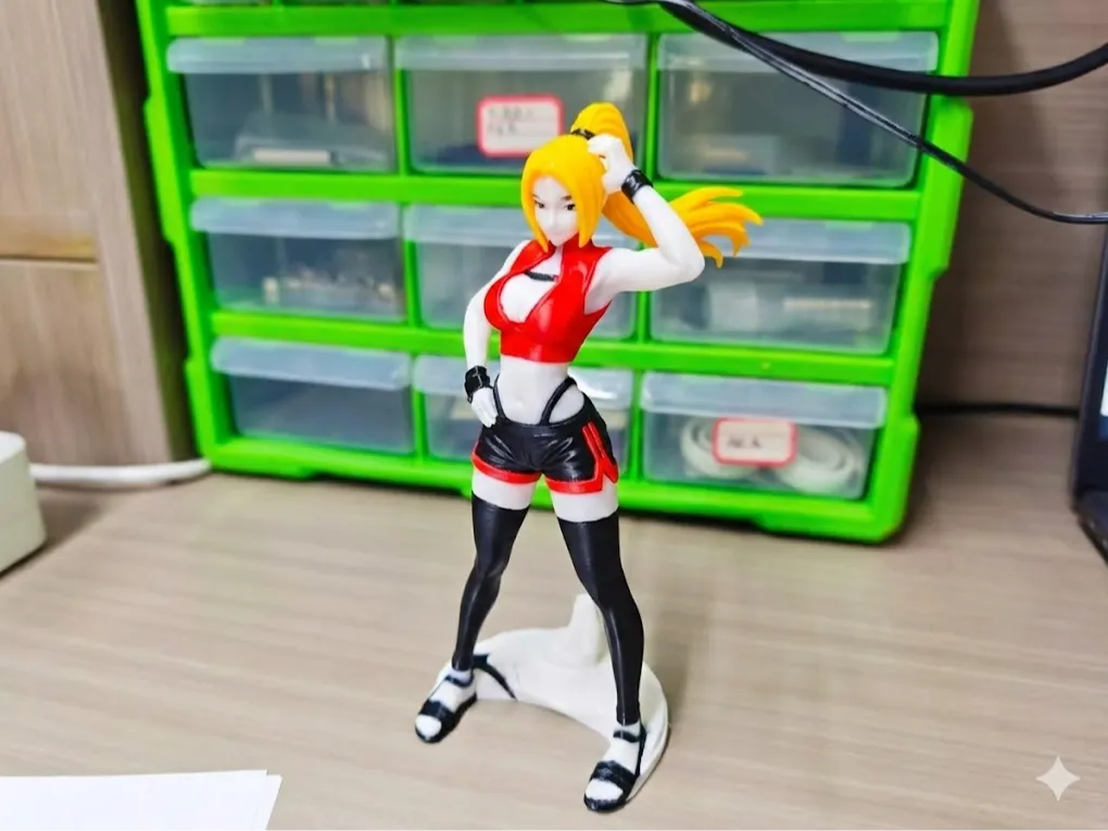 Ino Yamanaka from Naruto (Naruto - Ino) - Free 3D Print Model - MakerWorld