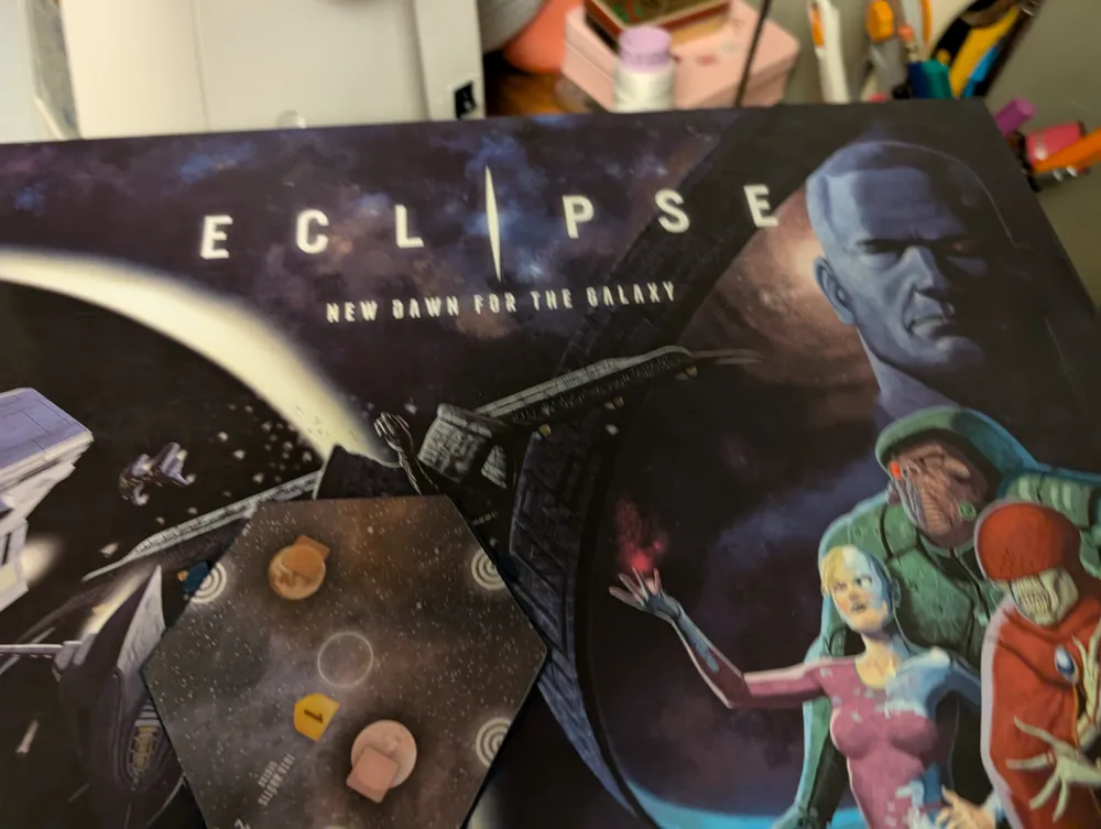 Eclipse Board Game Hex Holder by Surelydroid - MakerWorld