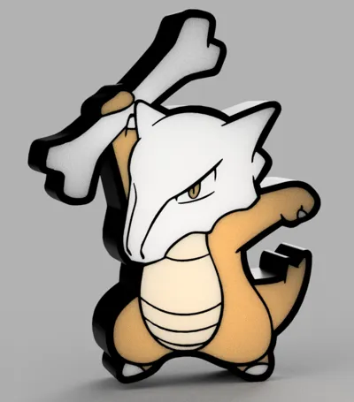 Pokemon - 0102 Exeggcute LED Lamp by BeeTee 3D - MakerWorld