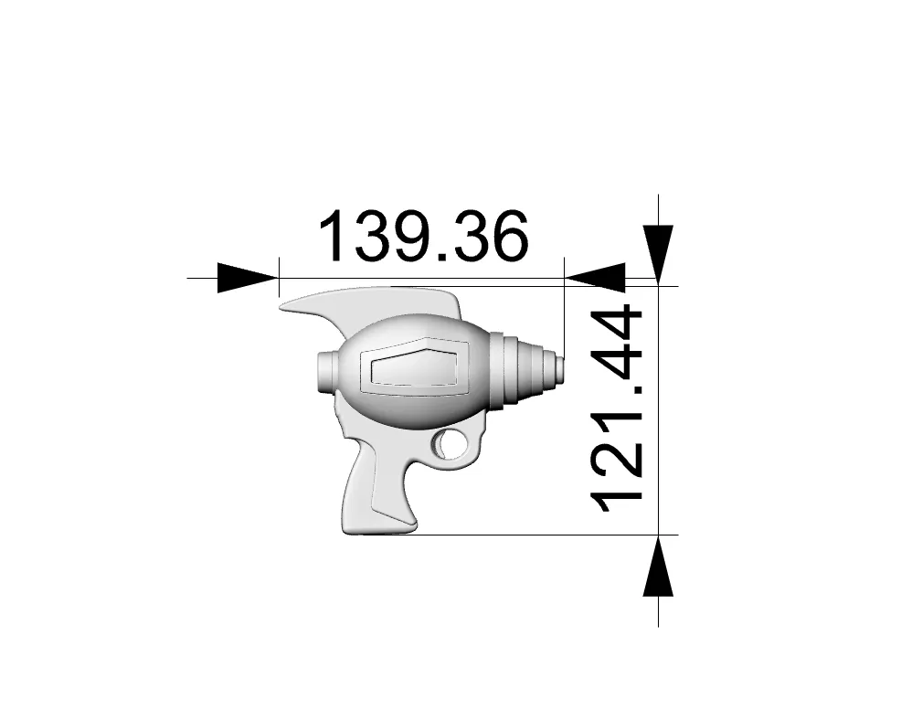 RayGun Pistol 99Notti Roblox Kid - Free 3D Print Model - MakerWorld