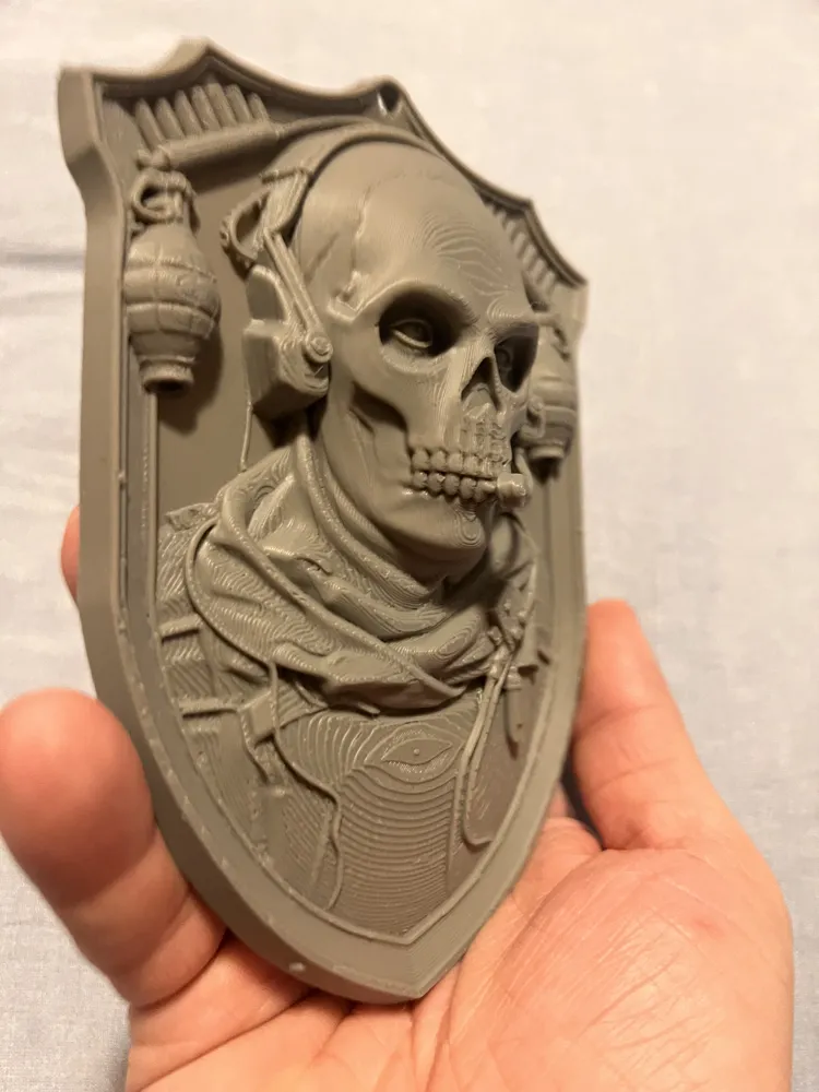 Pixel Trophy – Ghost (Call of Duty) - Free 3D Print Model - MakerWorld