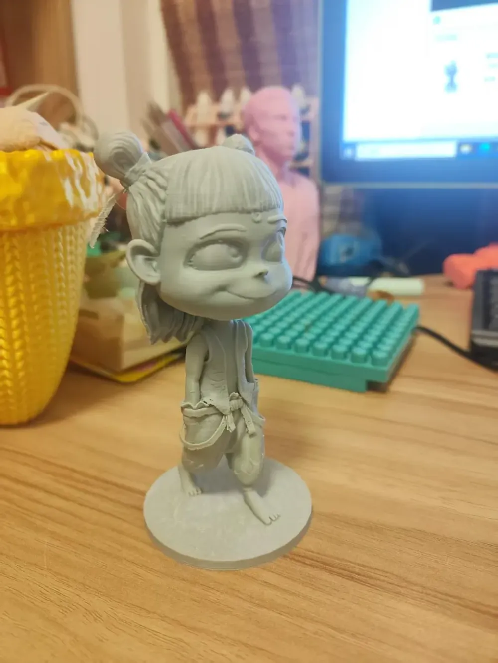 Nezha -- Súper detallado, con relieve en las texturas, fácil de pintar ...