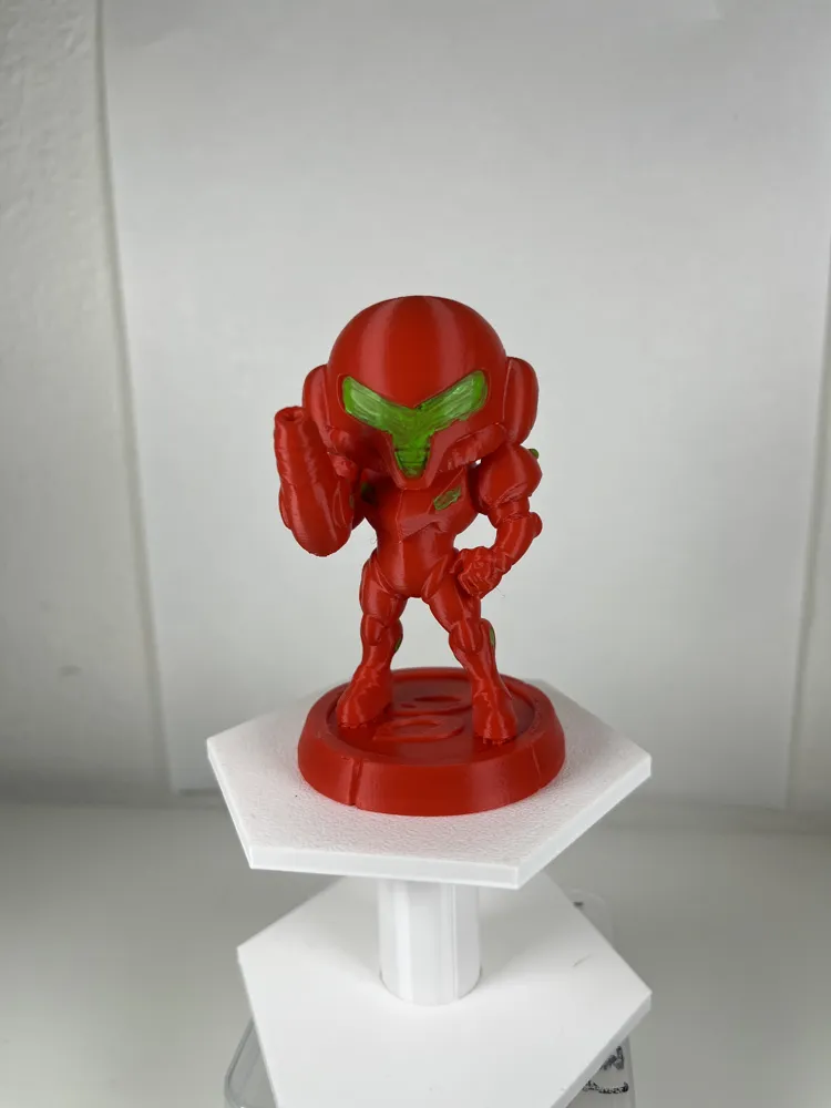 Samus Metroid Prime Fusion Cute Chibi Miniature by Starlayer Studio ...