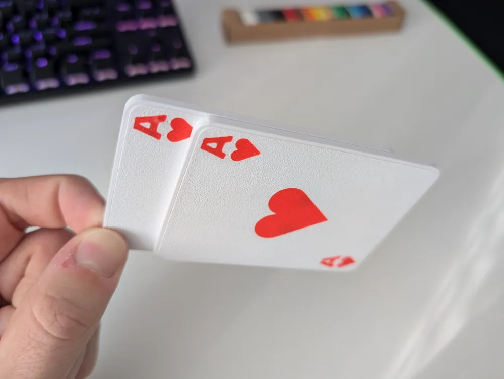 Playing Card Ace Fidget Slider Toy by Matthew G. - MakerWorld