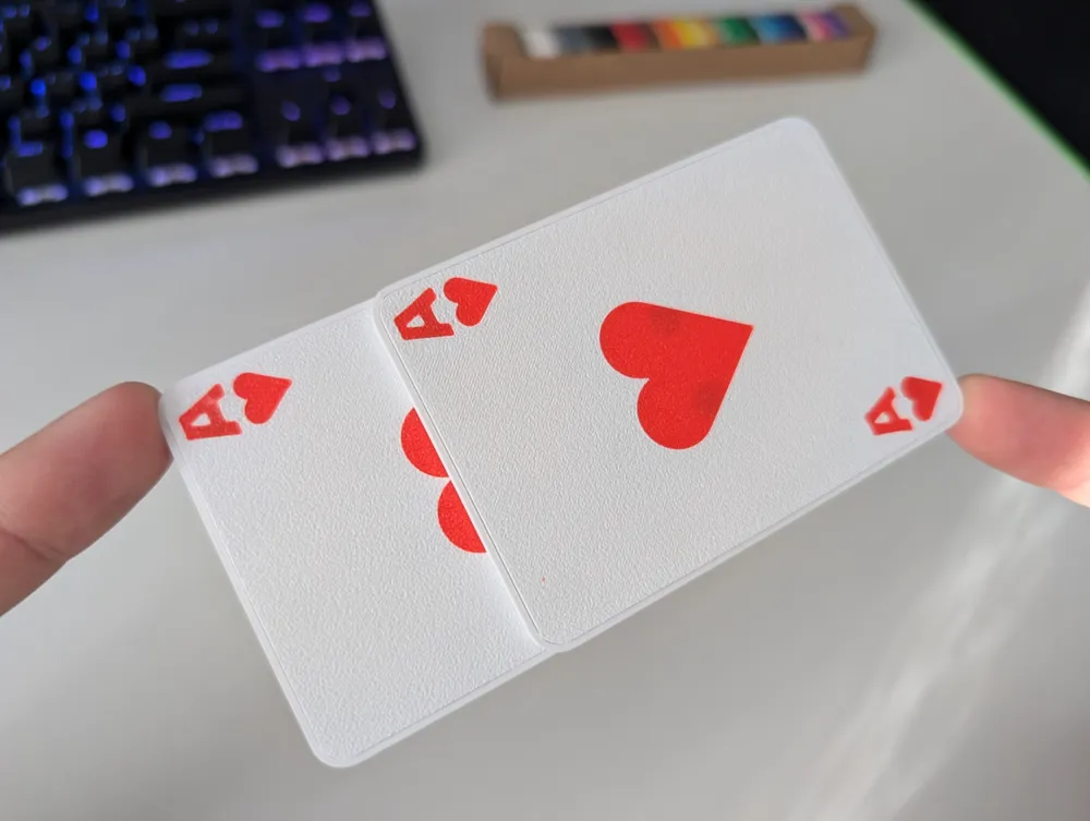 Playing Card Ace Fidget Slider Toy by Matthew G. - MakerWorld