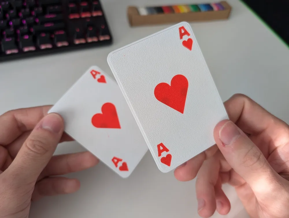 Playing Card Ace Fidget Slider Toy by Matthew G. - MakerWorld