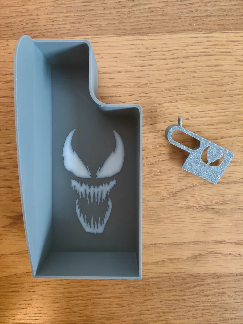 A1 Poop Bucket and deflector VENOM by serafz - MakerWorld