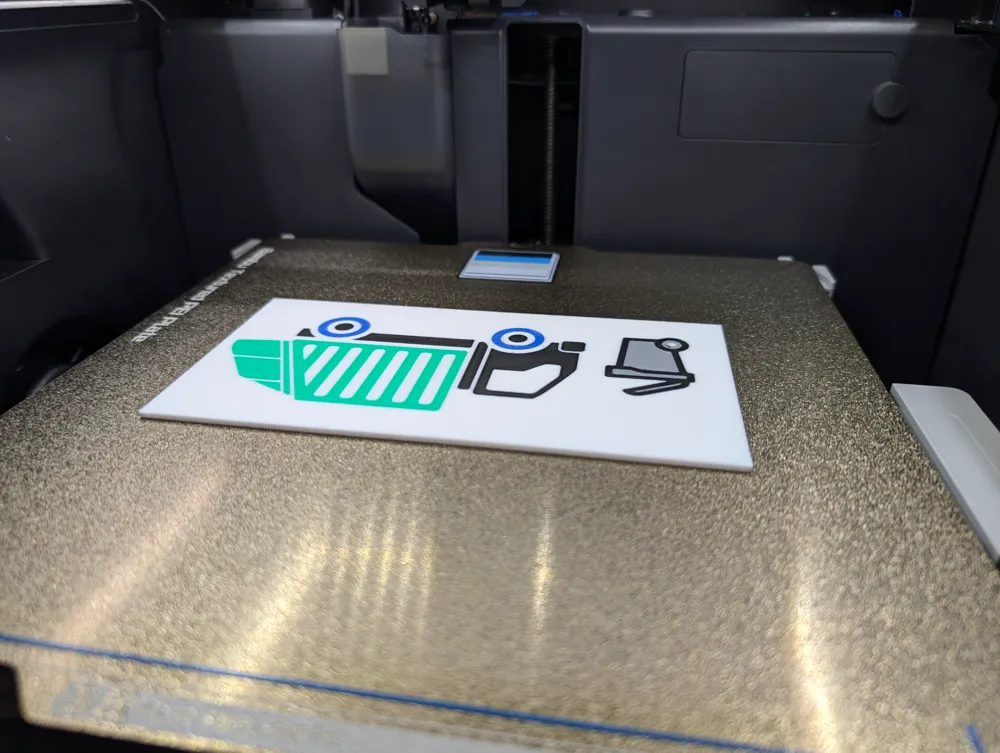 Trash Truck with Trash Can Flag by Sage Prints and Design - MakerWorld