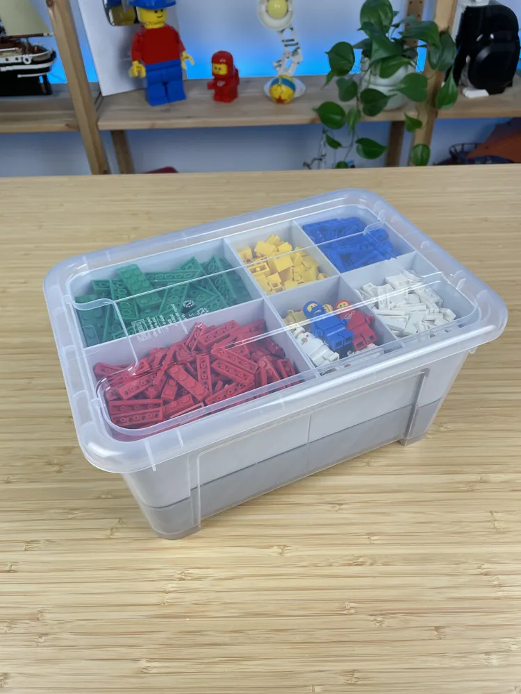 IKEA Samla shallow inserts for plastic bricks by Tiago Catarino ...