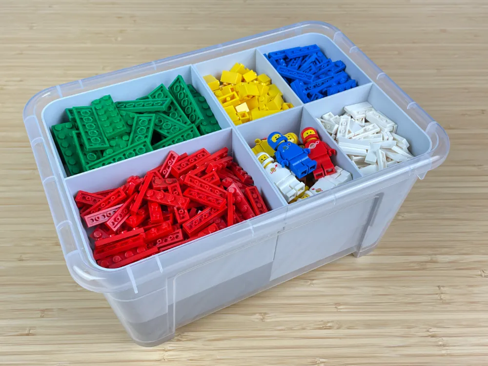 IKEA Samla shallow inserts for plastic bricks by Tiago Catarino ...