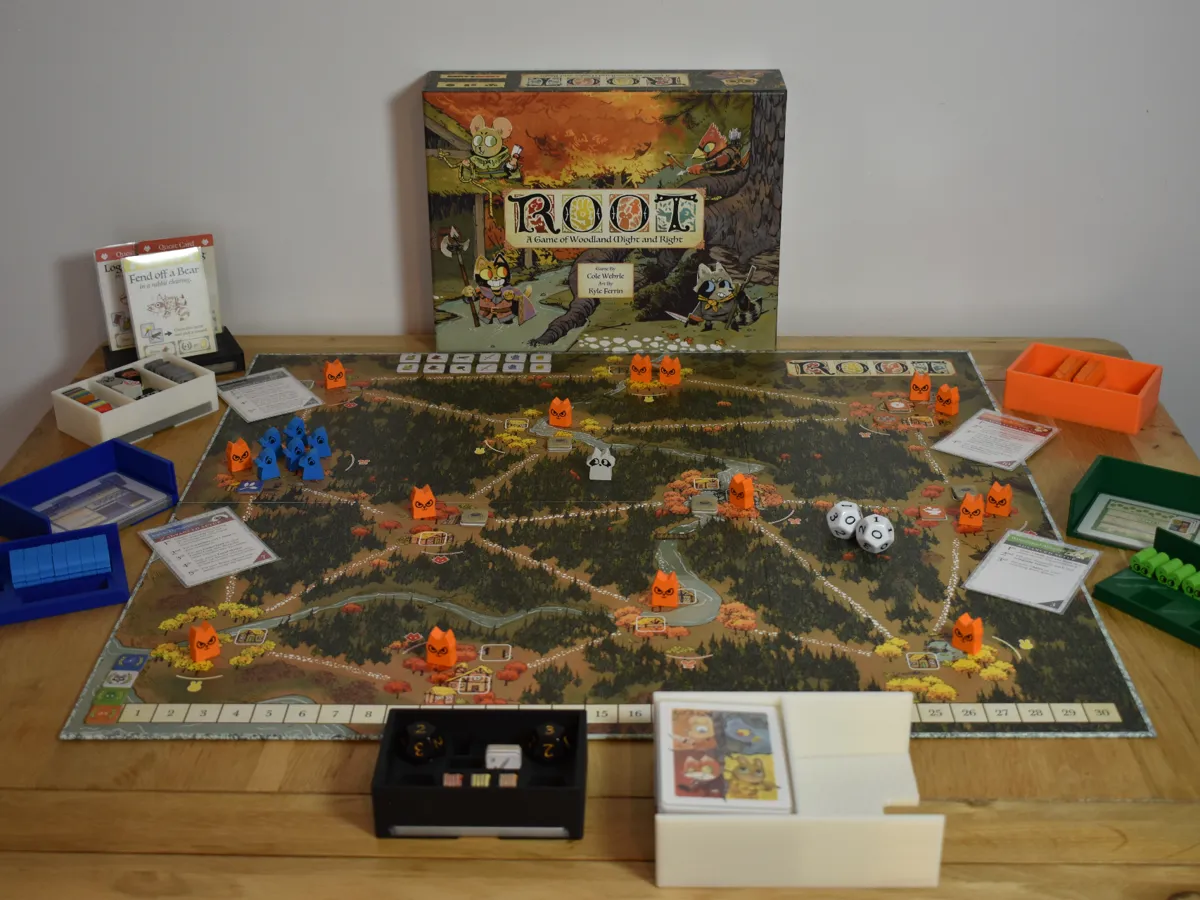 Root Board Game System - Free 3D Print Model - MakerWorld