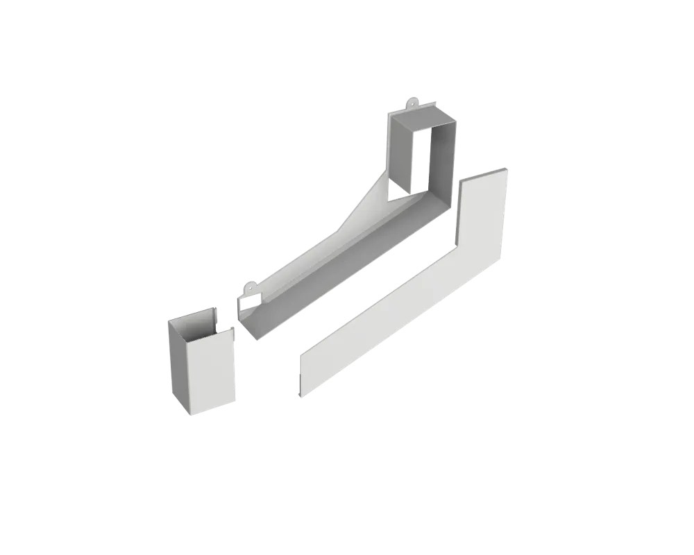 Waste chute right side for P1S - Free 3D Print Model - MakerWorld