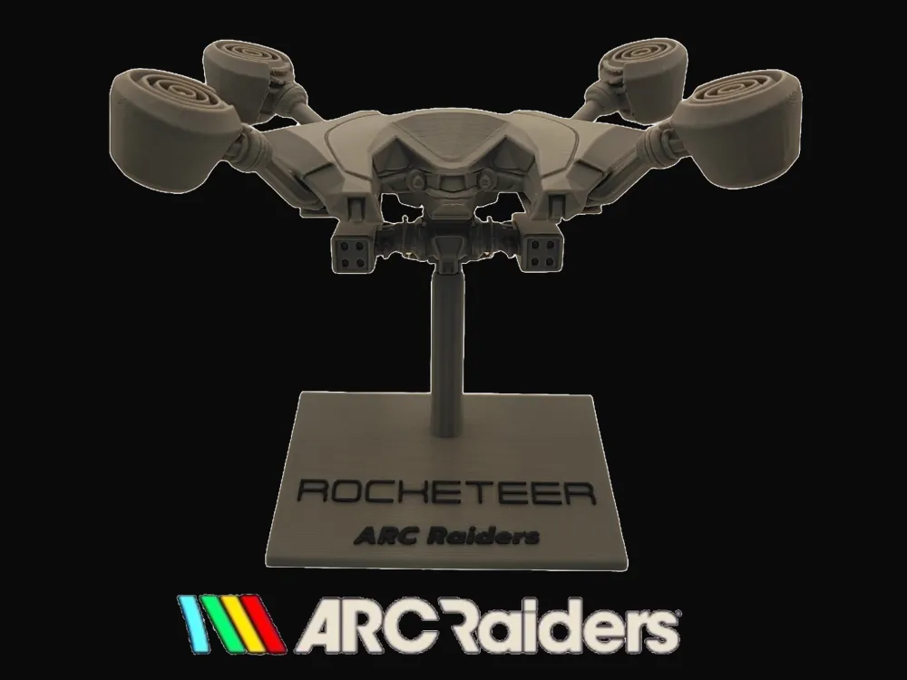 ARC Raiders - Rocketeer Rev. 2 - Free 3D Print Model - MakerWorld