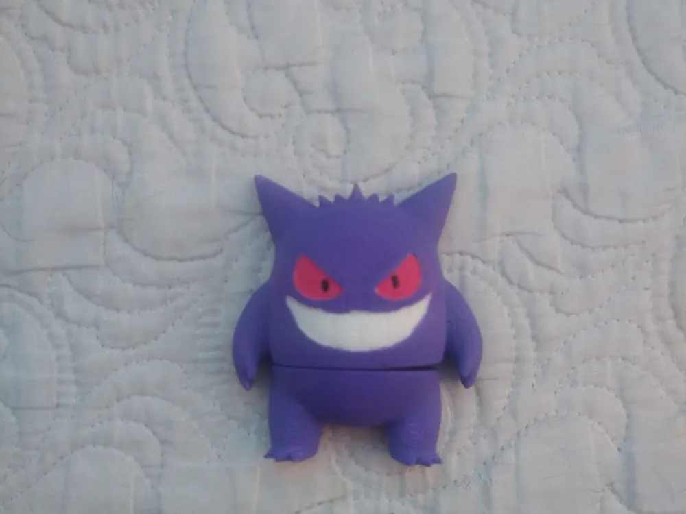 Mini Flexi Gengar (Pokemon) - Free 3D Print Model - MakerWorld