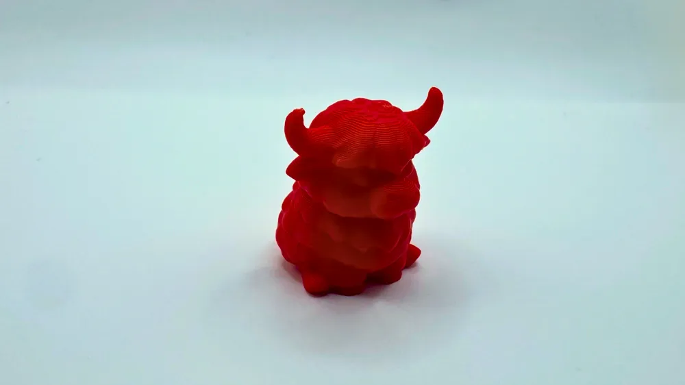 Bumblehoof the Highland Cow – Keychain + Toy - Free 3D Print Model ...